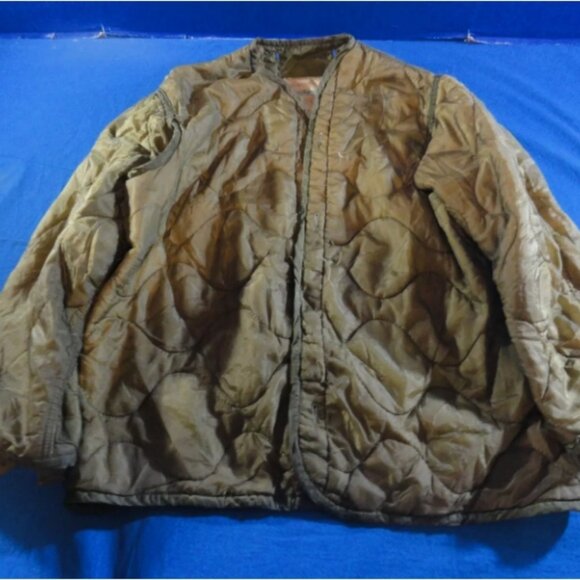 Jackets & Coats | Medium M65 Military Field Jacket Coat Liner Quilted Insulated Od Green Rc 206 ...